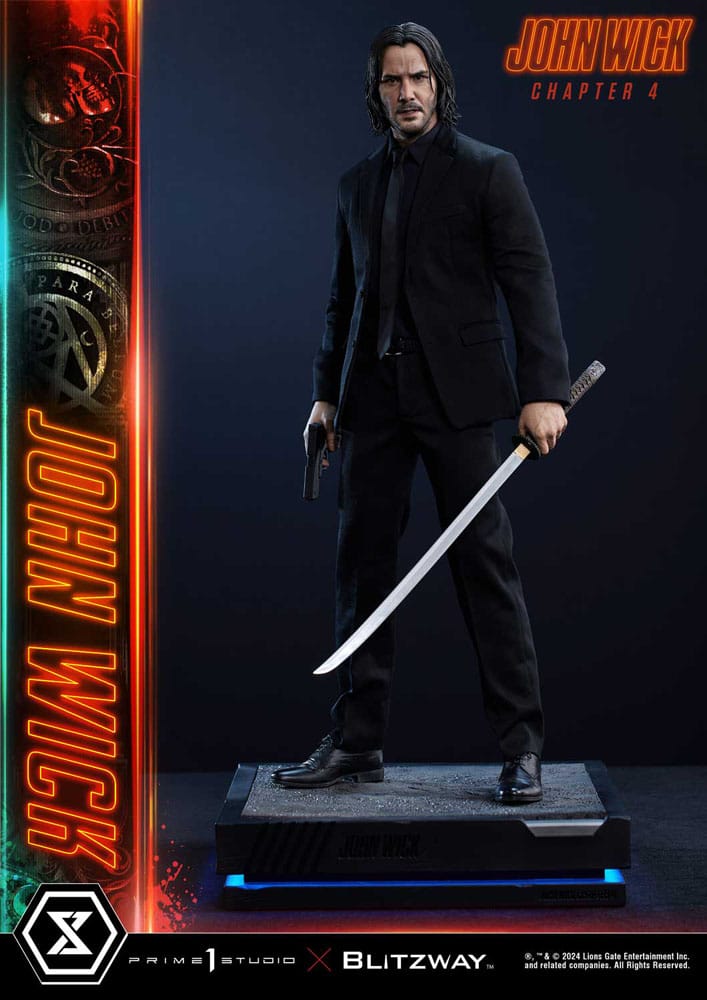 John Wick Chapter 4 Ultimate Premium Masterline Series Statue 1/4 John ...